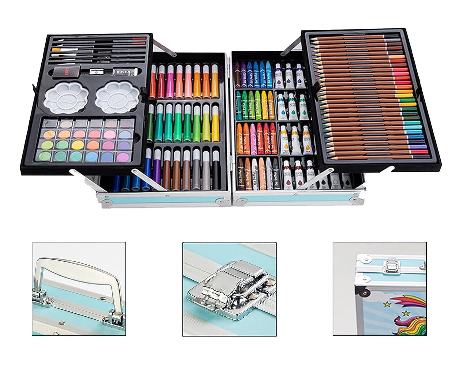 Art & Craft Artist Colour Set Box Professional Drawing Color Water Col ...