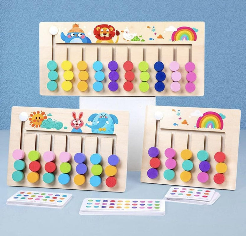 Buy Montessori Creative Sticks and Rings Puzzle – DK Toyz